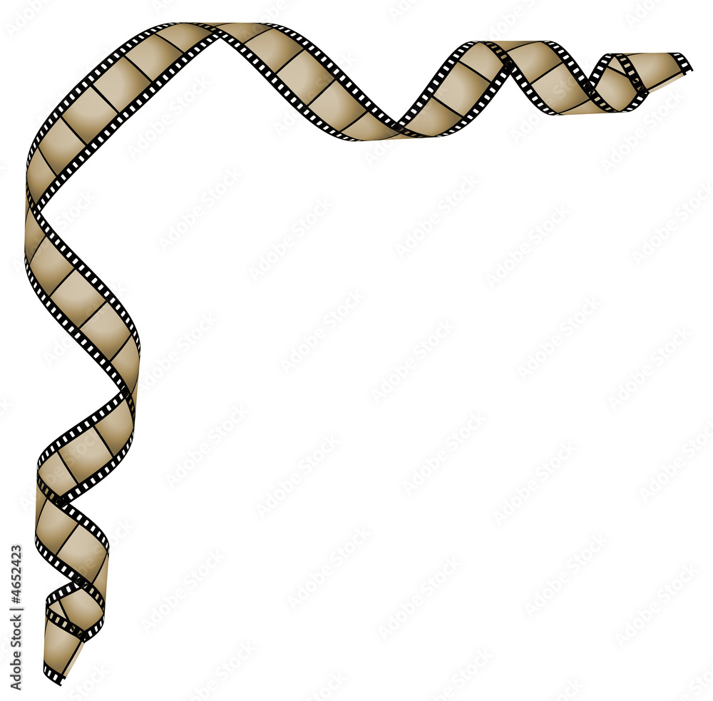 film strip corner Stock Illustration | Adobe Stock