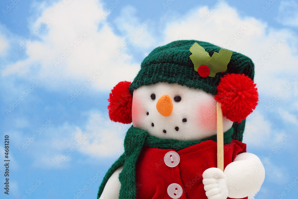 Snowman Stock Photo | Adobe Stock