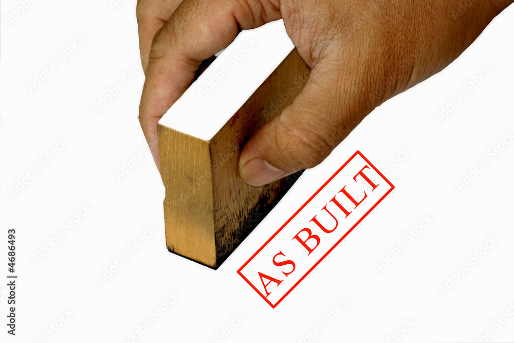 As Built Stock Photo | Adobe Stock