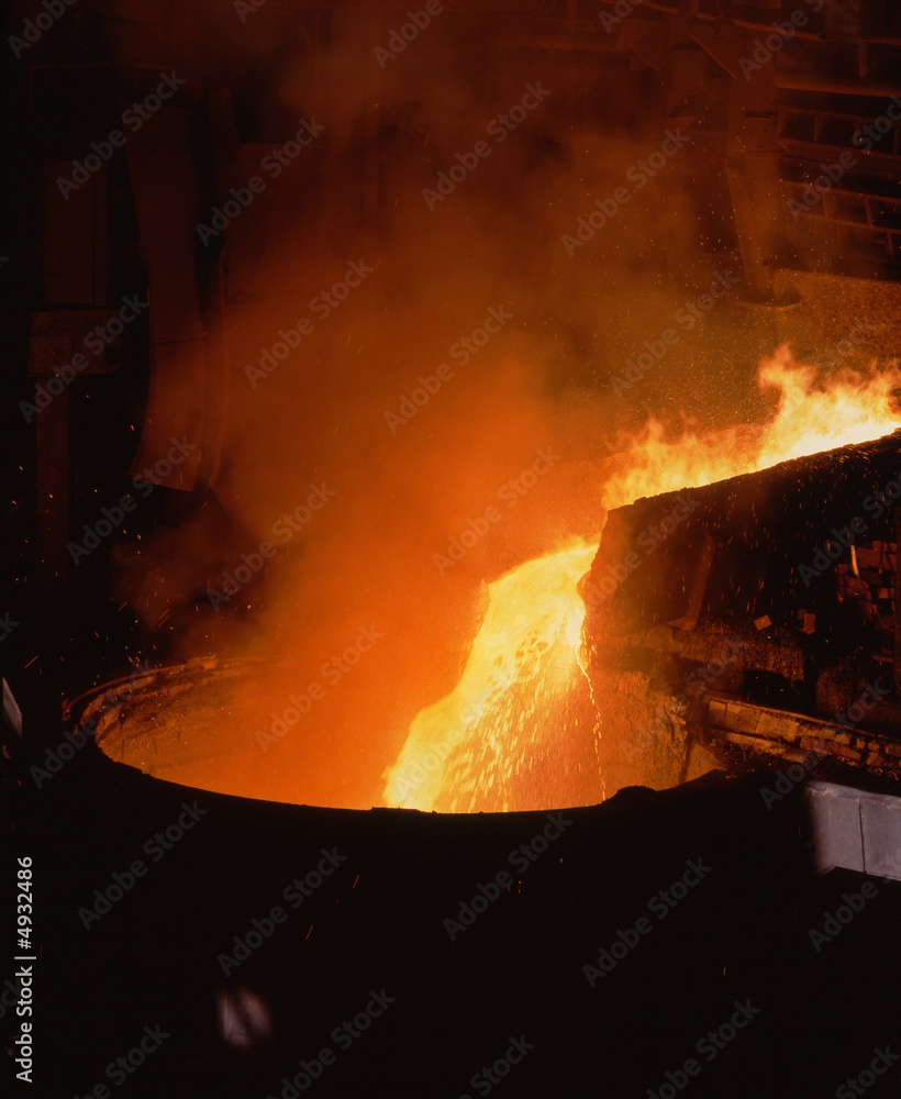 Industrial metallurgy Stock Photo | Adobe Stock