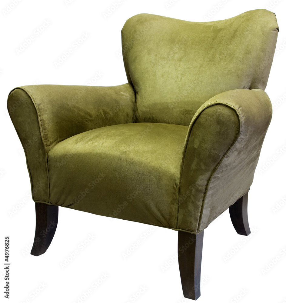 Sage Accent Chair Stock Photo | Adobe Stock