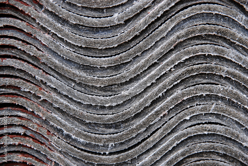 curved concrete roof wave panels Stock Photo | Adobe Stock