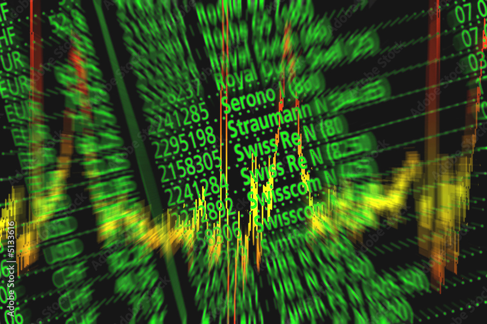 Poster Symbol for shares and stock exchange – Wall Art | UkPosters