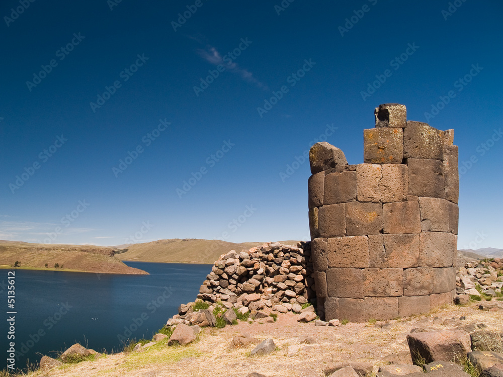 Poster Sillustani Funeral Towers, Andes, Peru – Wall Art | UkPosters