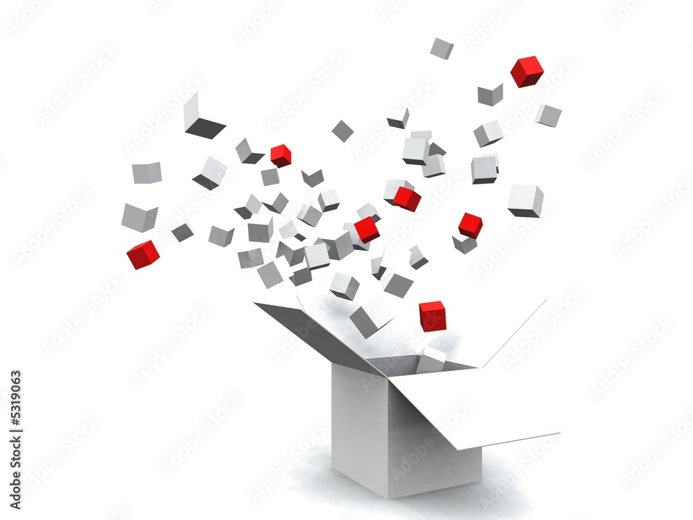 open box Stock-Illustration | Adobe Stock