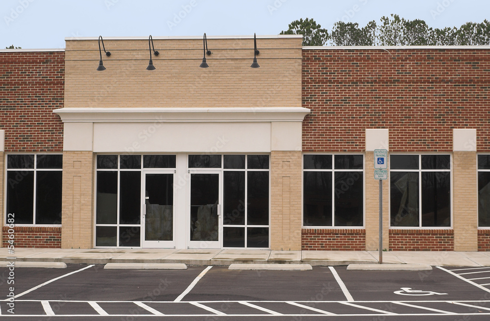 An empty commercial building ready for occupancy. Stock Photo | Adobe Stock
