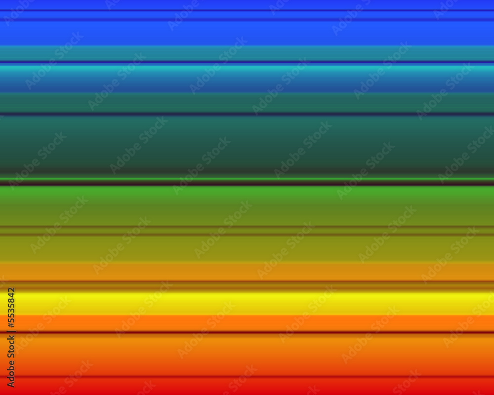 Rainbow coloured horizontal line pattern for backgrounds Stock ...