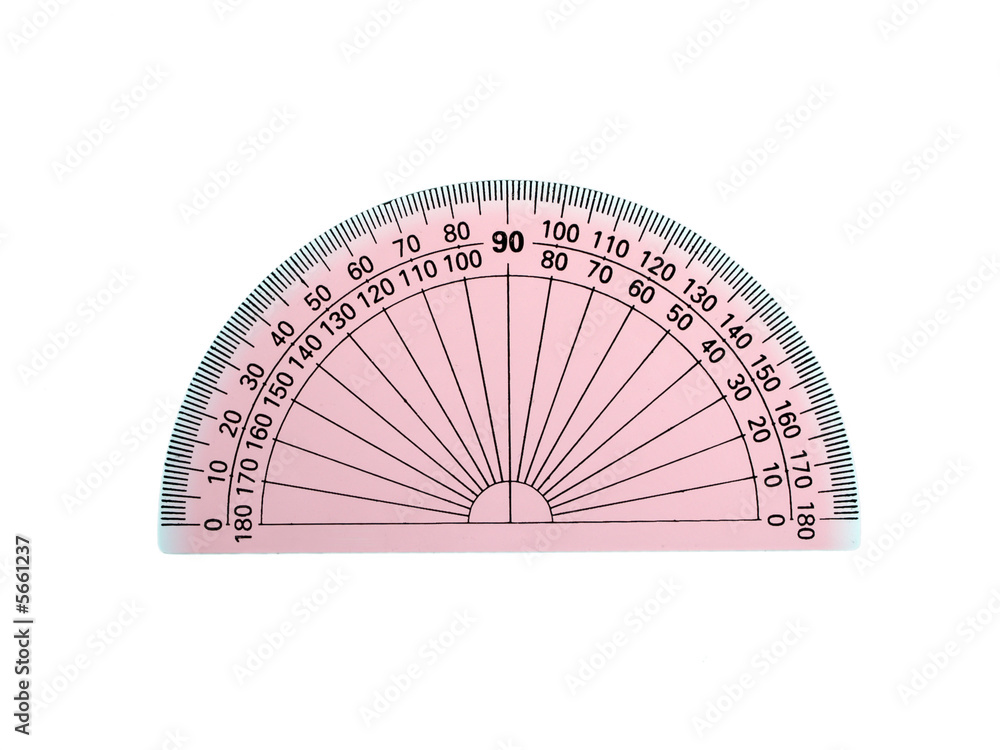 Pink Protractor