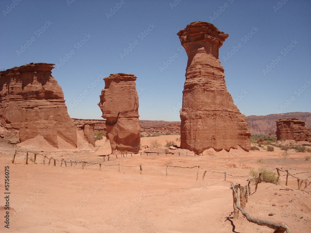 Canyon de Talampaya, argentine. Stock Photo | Adobe Stock