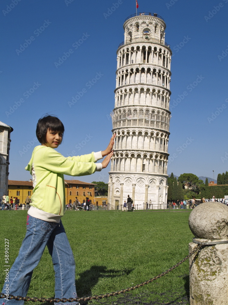 schiefer turm von pisa Stock Photo | Adobe Stock