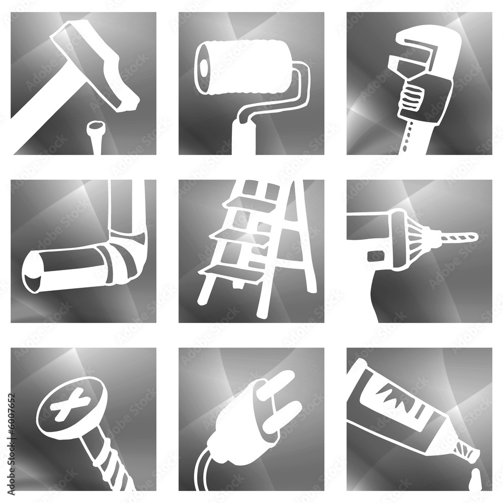 outils picto 1 Illustration Stock | Adobe Stock