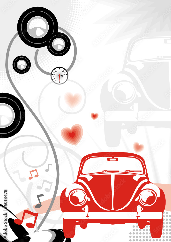 Fusca Stock Vector | Adobe Stock