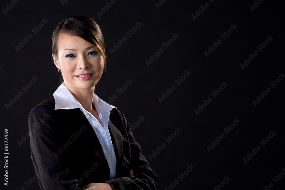 confident smile of a business woman Stock Photo | Adobe Stock