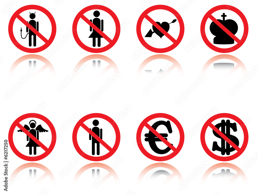 Symbols - jokes. Vector illustration. Stock Vector | Adobe Stock