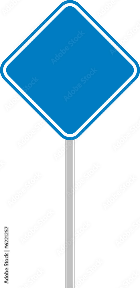 señalamiento azul Stock Vector | Adobe Stock