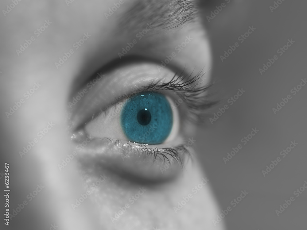 Ojo azul foto de Stock | Adobe Stock
