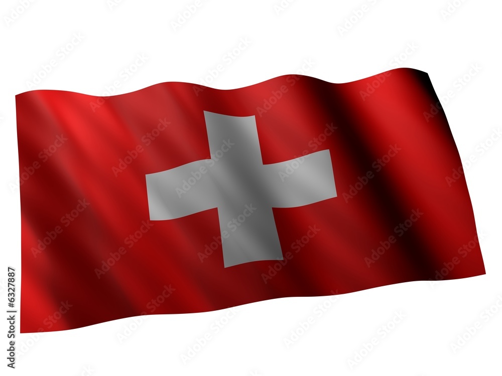 schweizer fahne Stock Illustration | Adobe Stock