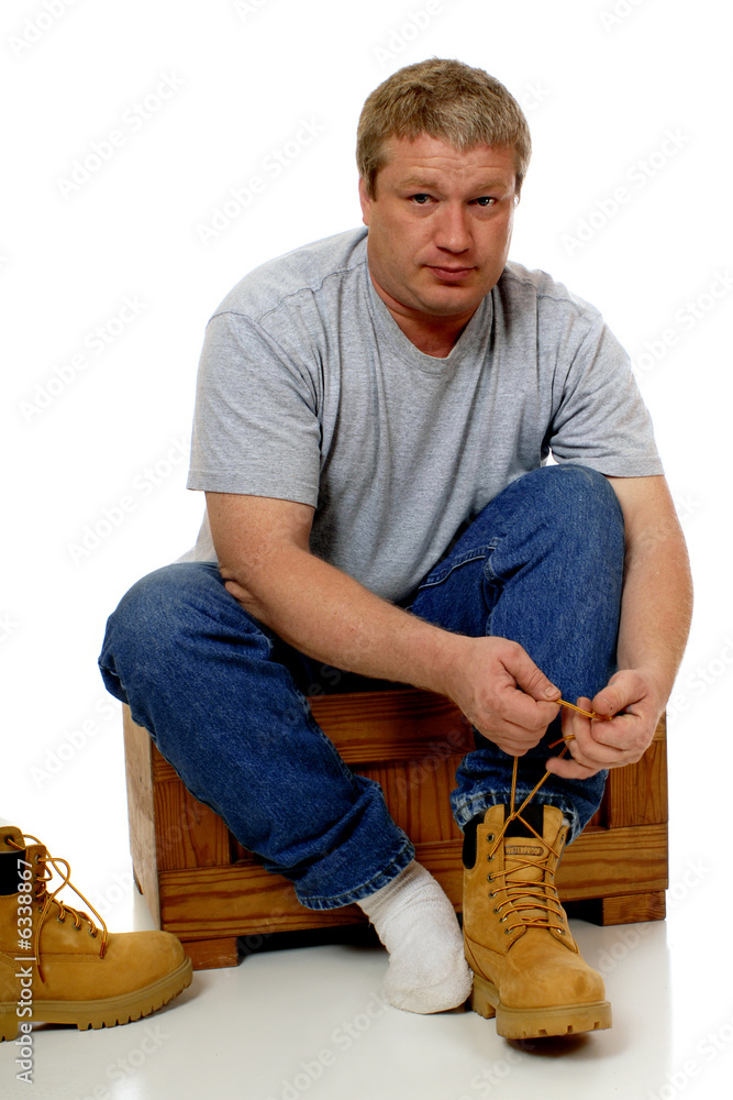 Preparing for Work Stock Photo | Adobe Stock