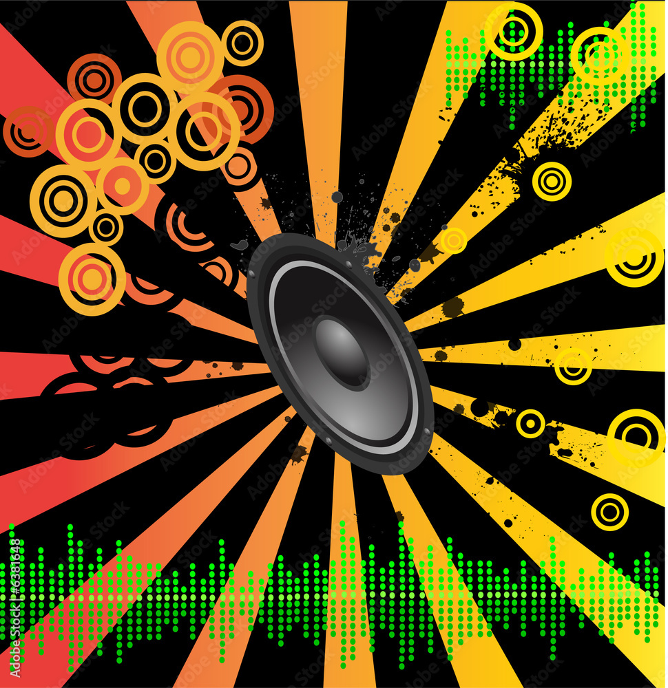 music design Stock Illustration | Adobe Stock