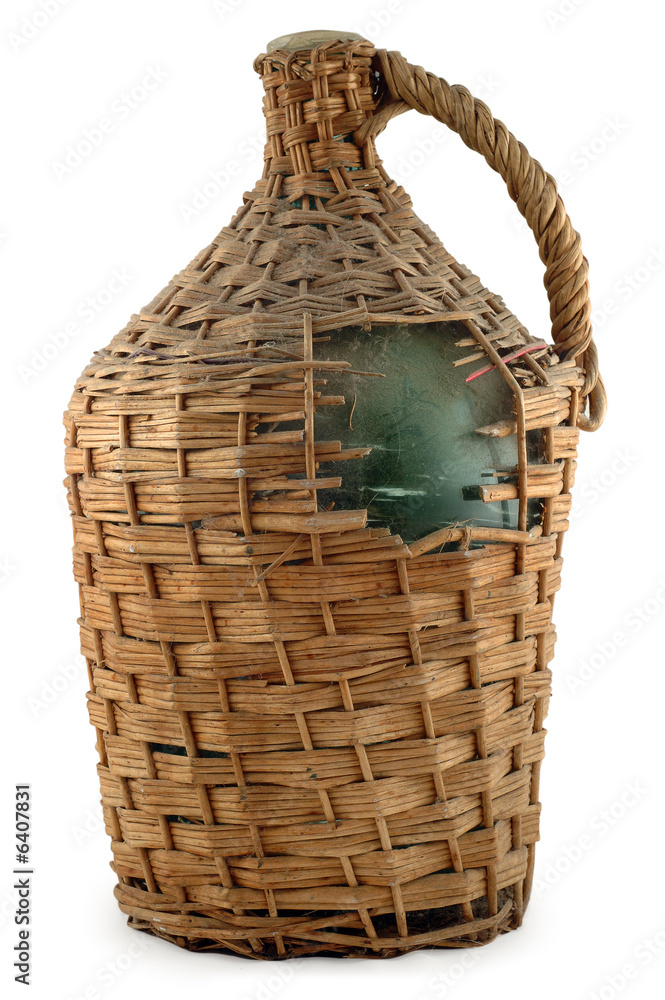 carboy on white background with clipping path. Stock Photo | Adobe Stock