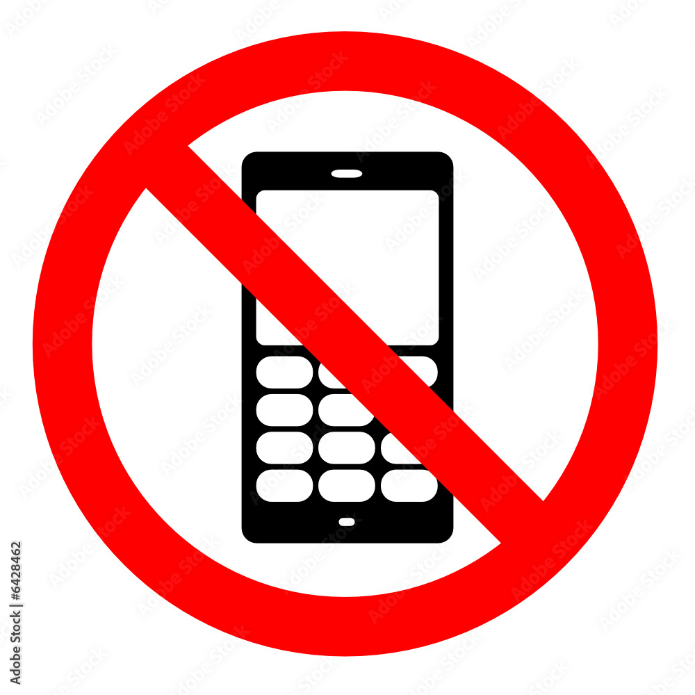 handyverbot Stock-Vektorgrafik | Adobe Stock