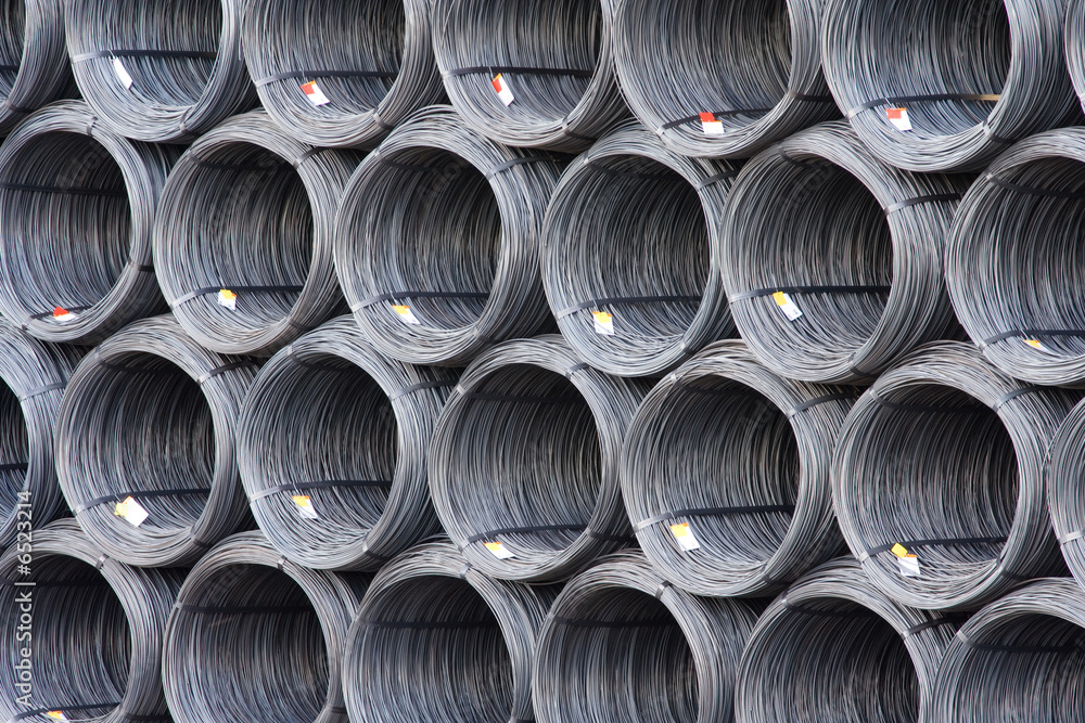 Circles of steel Stock Photo | Adobe Stock