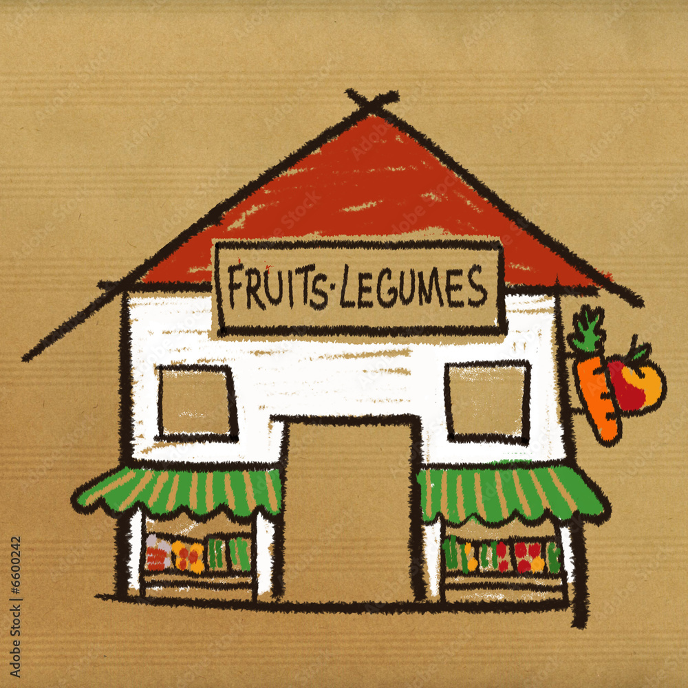 dessin primeur Illustration Stock | Adobe Stock