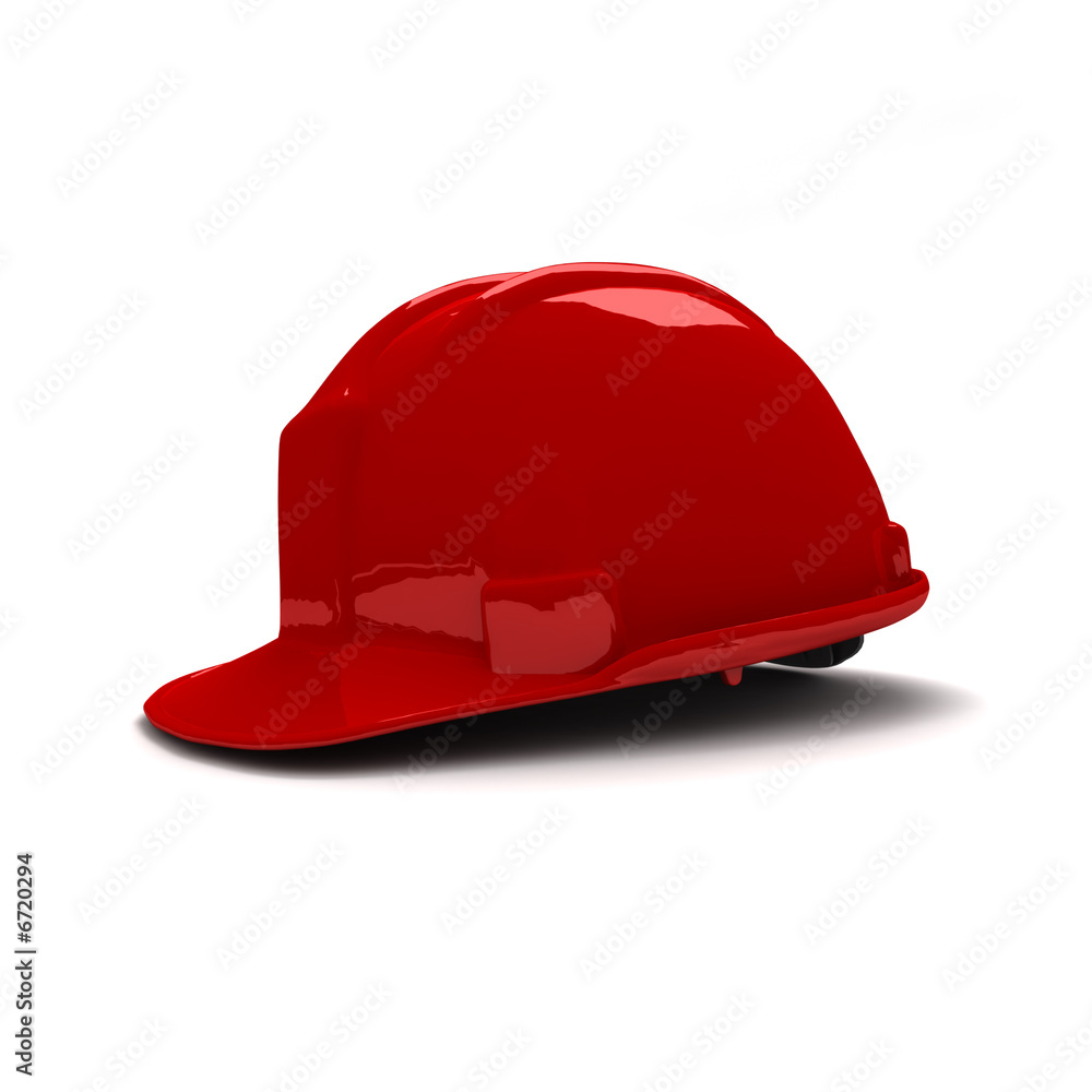 Casque rouge 002 Photos | Adobe Stock