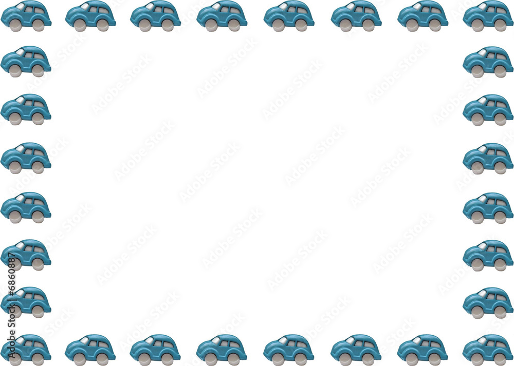 Rahmen mit Autos Stock Photo | Adobe Stock