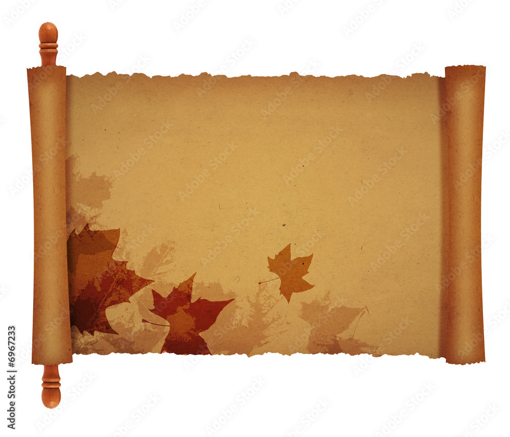 scroll parchment Stock Illustration | Adobe Stock