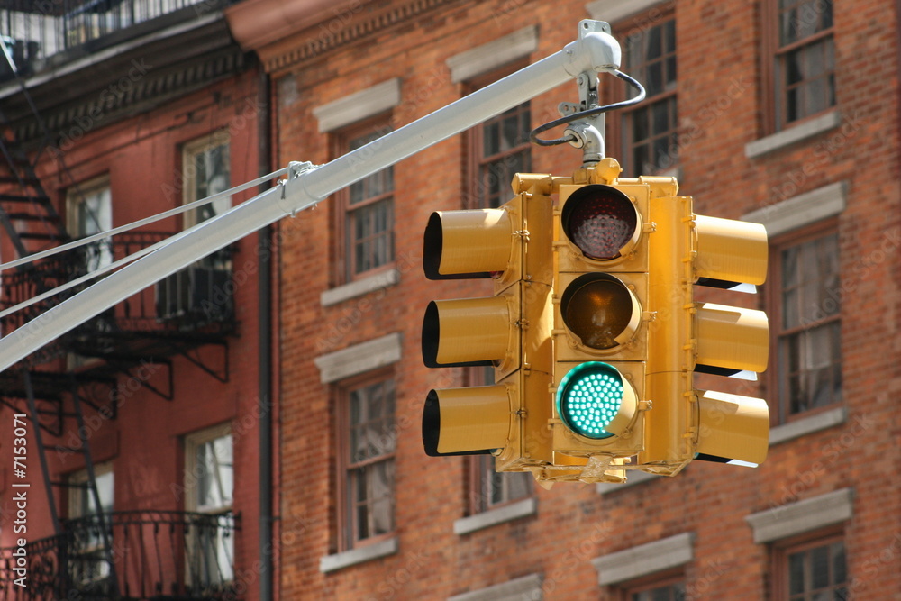 feu ,tricolore ,signalisation,circulation,new,york,nyc Stock Photo ...