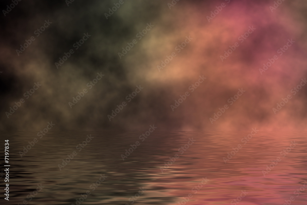 colores en el mar Stock Illustration | Adobe Stock
