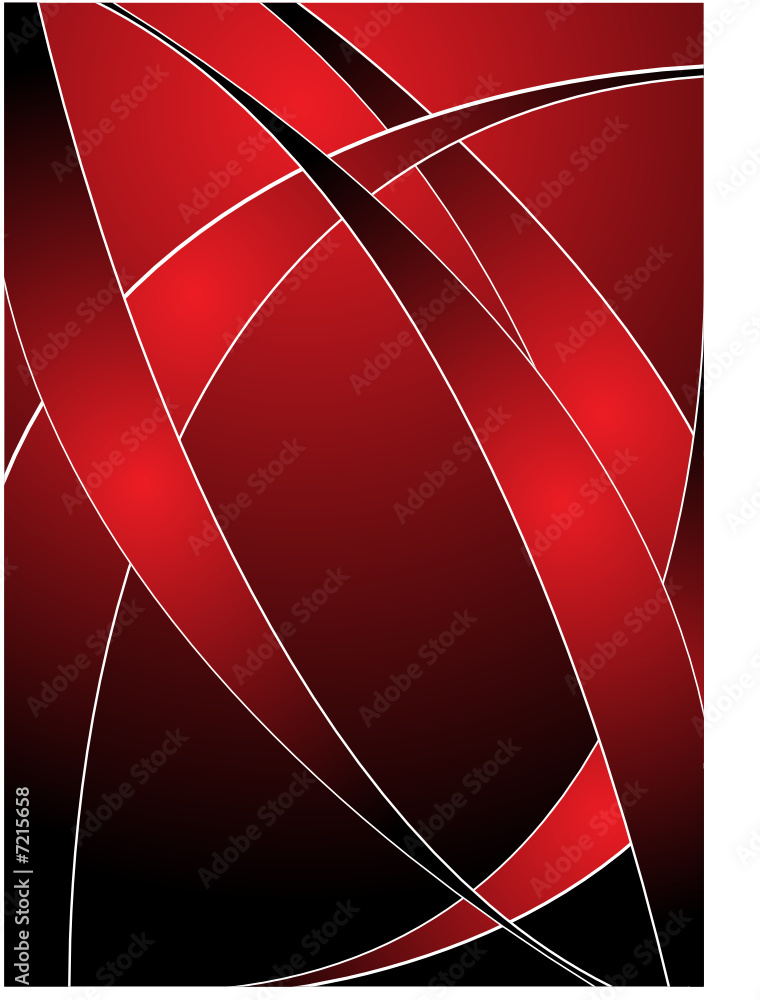 Abstract red and black background with copy space Stock Vector | Adobe ...