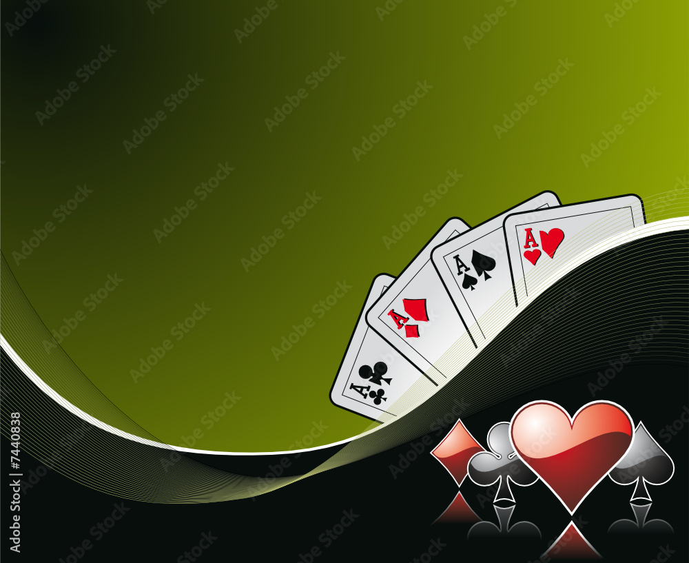 gambling background with casino elements Stock Vector | Adobe Stock