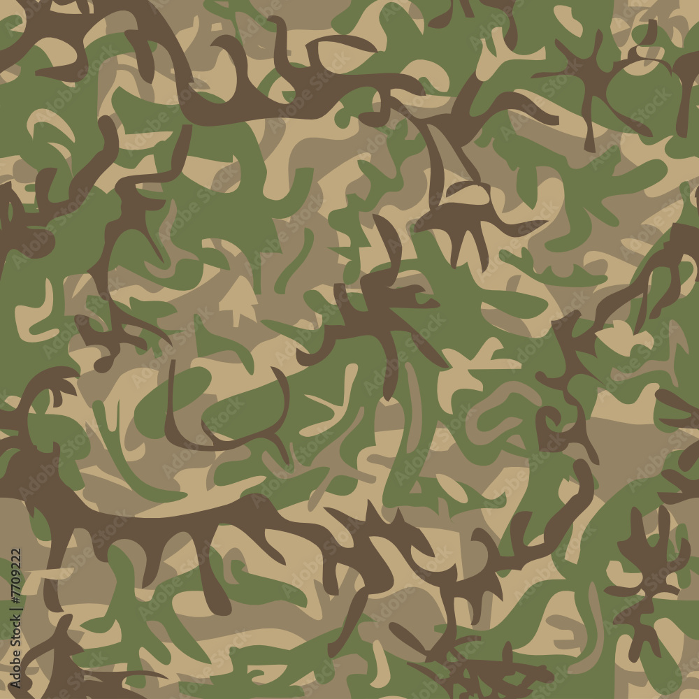 Seamless military pattern for textile industry Stock Vector | Adobe Stock