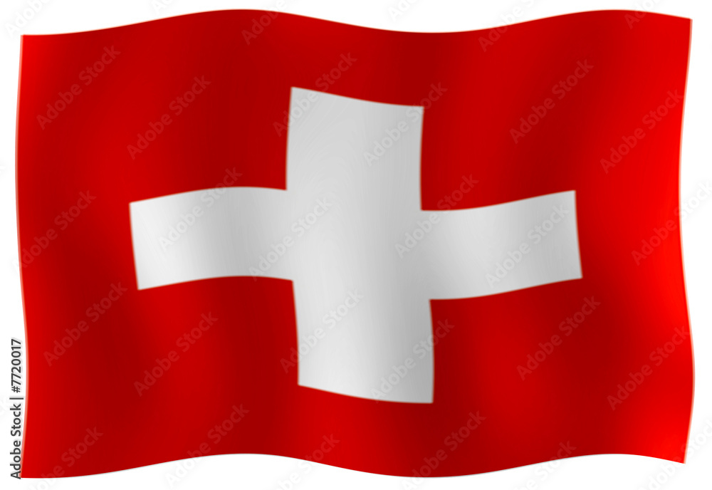 drapeau suisse Stock Illustration | Adobe Stock