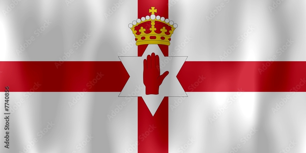 drapeau irlande du nord north ireland ulster flag Illustration Stock ...