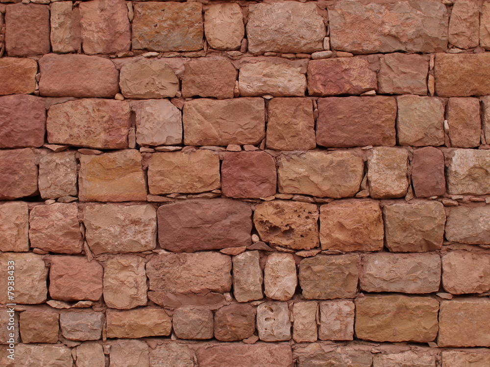 Ancient stone wall background in Petra Jordan Stock Photo | Adobe Stock