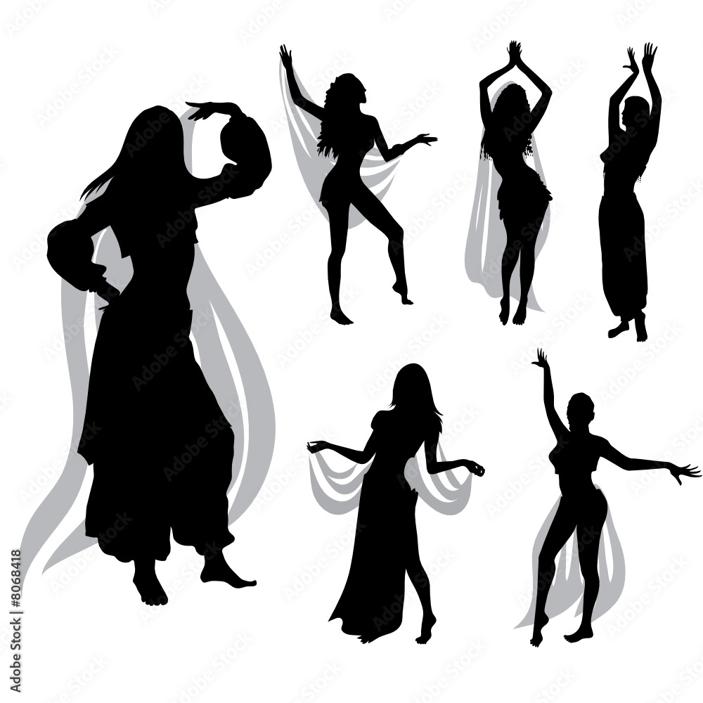 belly dance vector de Stock | Adobe Stock