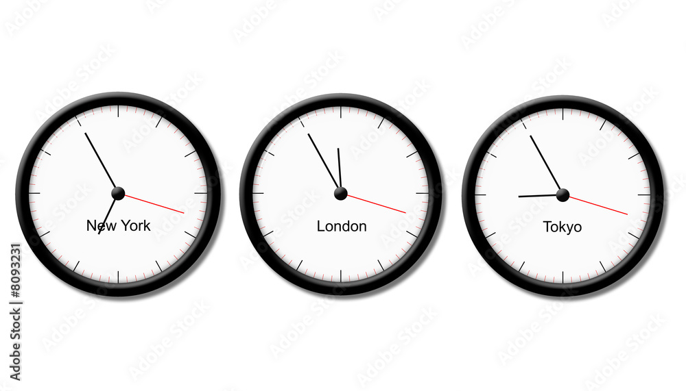 time zone Stock Illustration | Adobe Stock