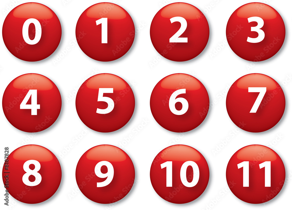 Numbers Stock Illustration | Adobe Stock