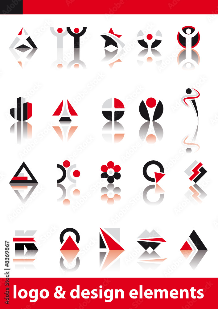Vector logo and design elements Stock Vector | Adobe Stock