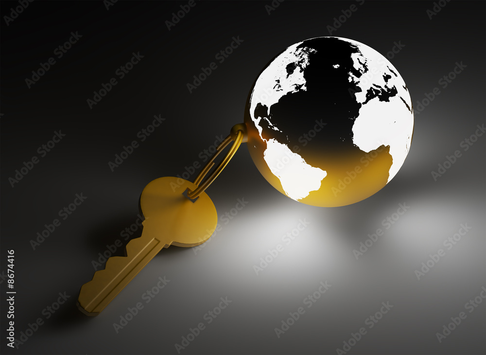 Key of power Stock Photo | Adobe Stock