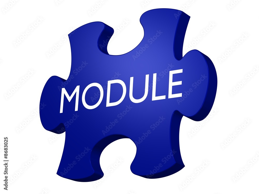 Module Puzzle Illustration Stock Illustration Adobe Stock 8771