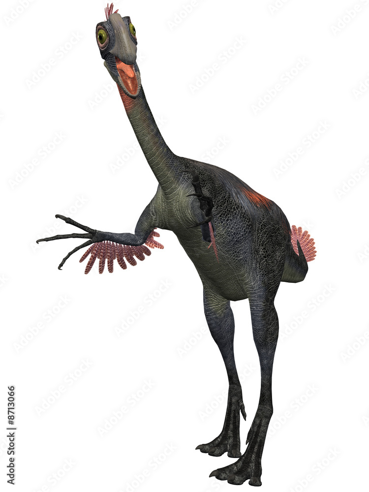Gigantoraptor erlianensis-3D Dinosaurier Stock Illustration | Adobe Stock