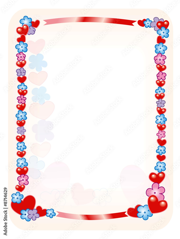 border with colors Stock Illustration | Adobe Stock