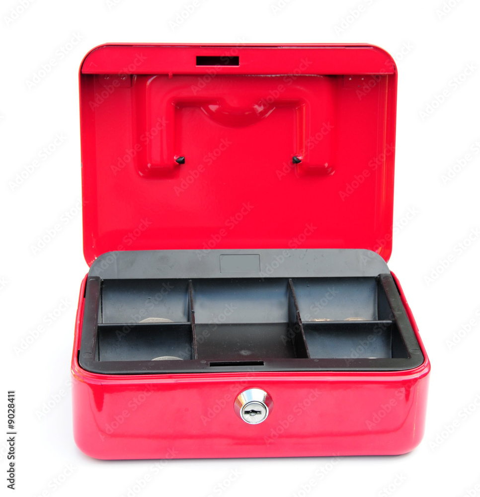 rather empty cash box Stock Photo | Adobe Stock