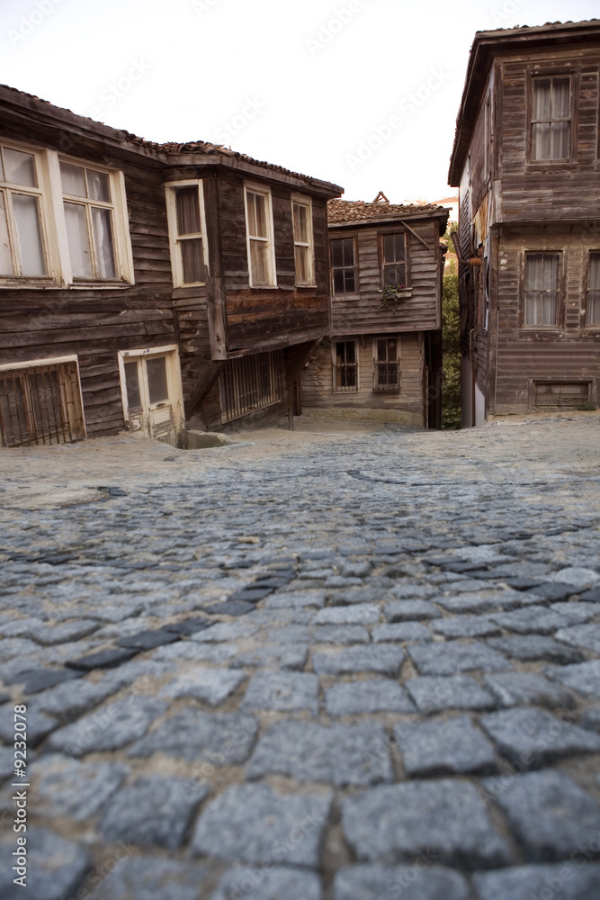 Historical Turkish house exterior..Old turkish culture Stock Photo ...