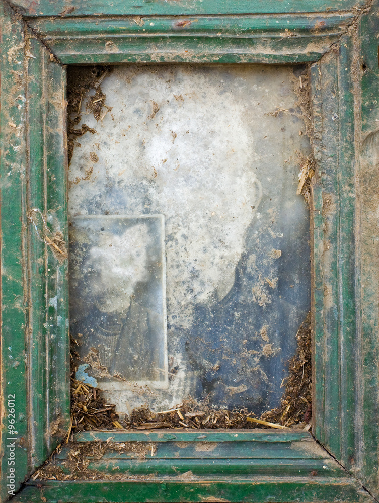 Old dirty wooden framework for a picture Stock Photo | Adobe Stock