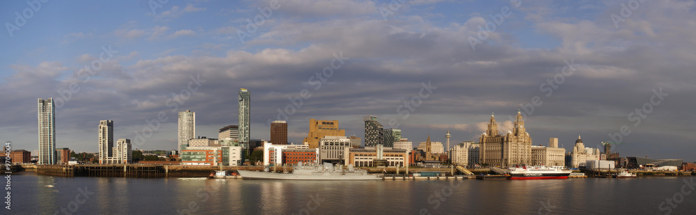 Liverpool Skyline Stock Photo | Adobe Stock